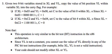 For Each Of The Following Complex Operations Write A