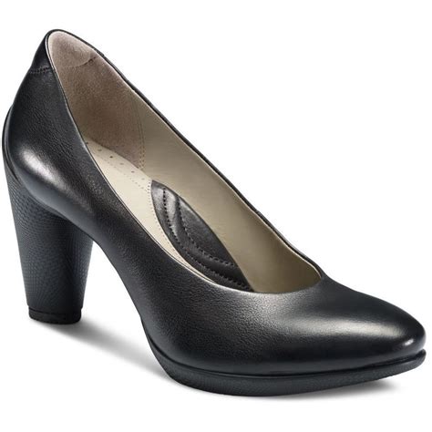ECCO Sculptured 75 | Black formal shoes, Leather pumps, Black court shoes