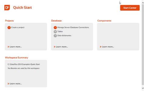 workspace dashboard