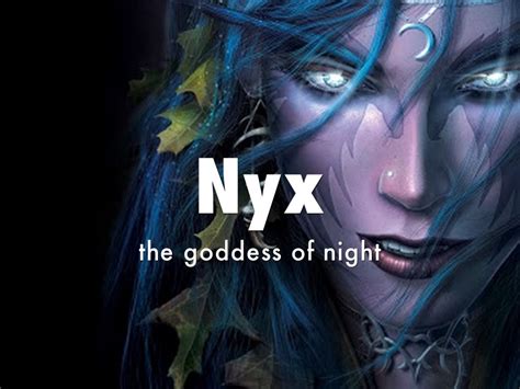 Nyx Goddess Of Night