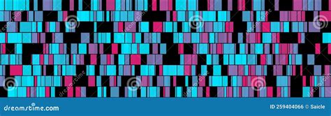 Colorful Mosaic Geometric Rectangles Abstract Background Stock Vector