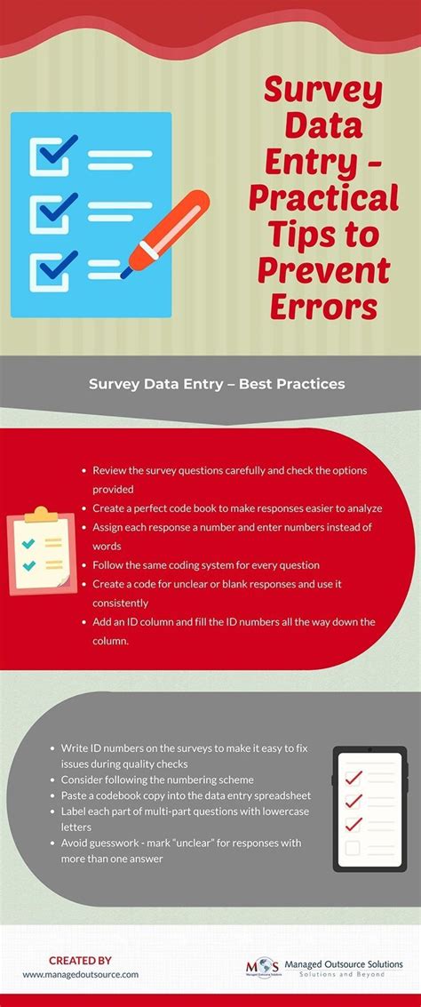 practical tips to prevent survey data entry errors