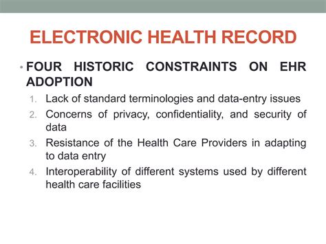 Electronic Medical Record Pptx