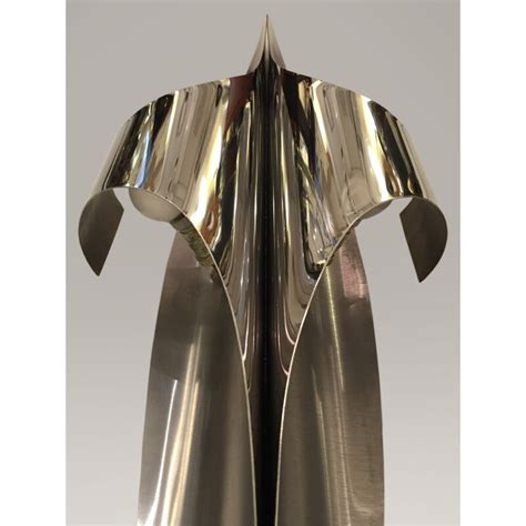 Wall Lamp Barracuda In Chromed Metal Jacques Charles 1970s