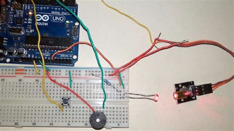 Laser Light Security System Using Arduino With Alarm