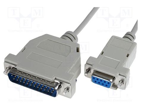 CABLE-121 BQ CABLE - Cable | D-Sub 25pin plug,D-Sub 9pin socket; Len ...