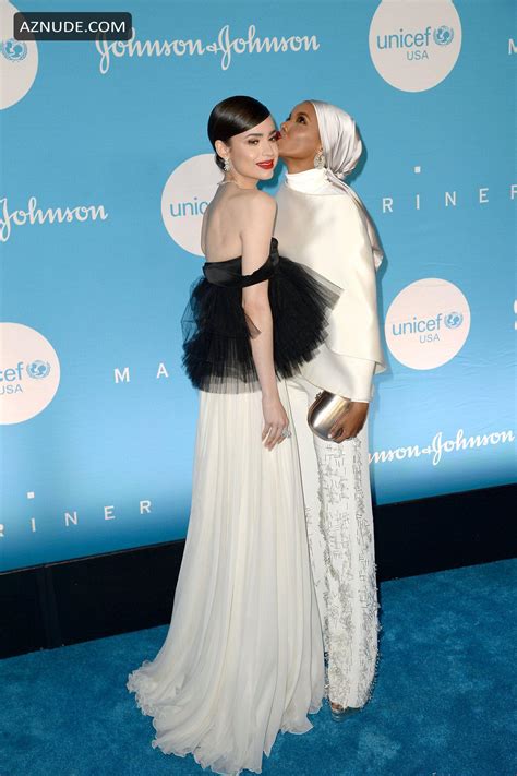 Sofia Carson Sexy At The 15th Annual UNICEF Snowflake Ball At Cipriani Wall Street In New York