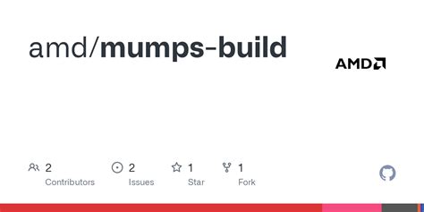 Github Amdmumps Build