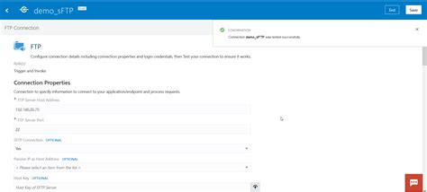 Transfer Files Between Ftp Servers Using Oracle Oic Kaamilant