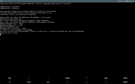 Bug Report Error On Install · Issue 956 · Cypherpunkarmoryuserland · Github