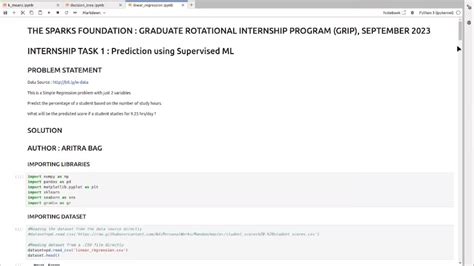 Completed Task No 1 Of Data Science And Business Analytics Aritra