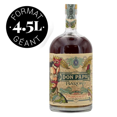 Don Papa Baroko 40 Giant Size Bleeding Heart Rum Company