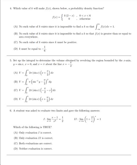 Solved Which Value Of K Will Make F X Shown Below A Chegg