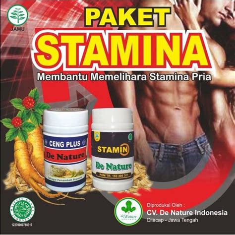 Jual De Nature Herbal Stamina Vitalitas Pria Original Di Lapak De Nature Official Bukalapak