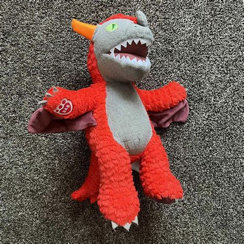 Best Build A Bear Magiquest Charlock Plush Red Dragon Great Wolf Lodge