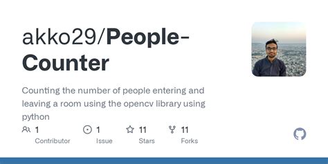 Github Akko People Counter Counting The Number Of People Entering And Leaving A Room Using