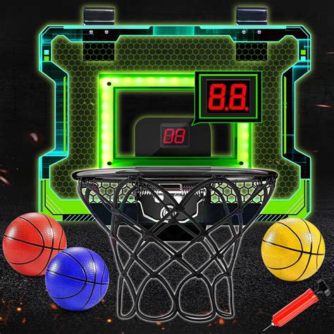 Indoor Basketball Hoop Electronic Sound Sportnow Basketball Arcade