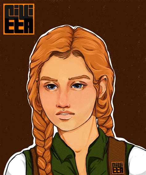 Artstation Leah Stardew Valley Fanart
