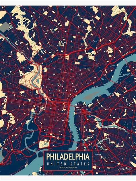 Philadelphia City Map Explore The Beauty Of Pennsylvania