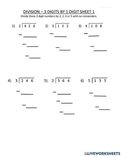 5 Grade Division Worksheets Division Worksheets