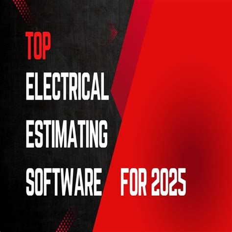 Top Electrical Estimating Software For 2025