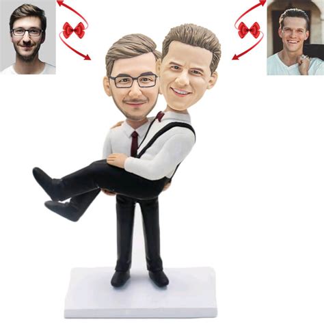 Same Sex Wedding Custom Bobbleheads Bobbleheadcraft