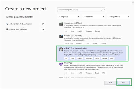 how to host asp core 3 1 web applications as a windows service