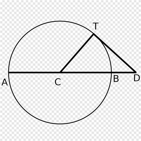 Euclids Elements Circle Secant Line Point Euclidean Angle Triangle Png Pngegg