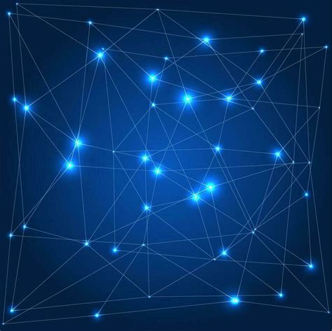 Vector Image Of Neural Network Concept Abstract Background Network Or