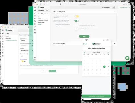 Fitness Class Schedule Software Mystudio