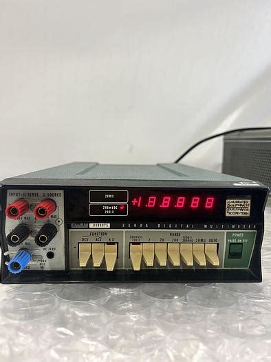 Used Fluke 8800a Digital Multimeter Unit True Rms For Sale In Carpinteria California