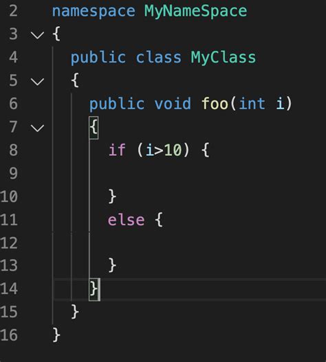 Unable To Fold C Code When This Extension Is Installed Issue Dotnet Vscode Csharp
