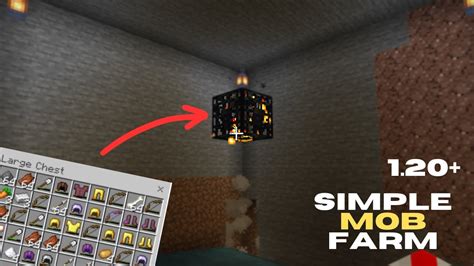 Easy Minecraft Mob Spawner Farm Design Youtube