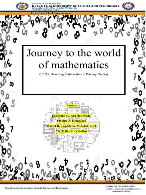 Module Teaching Mathematics In Primary Grade Pdf Mathematics