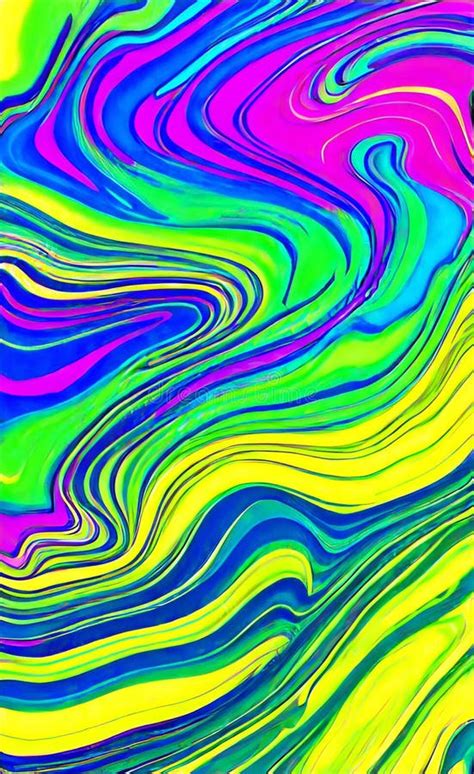 Light Blue Green Background With Bent Lines Colorful Illustration In Abstract Style With Bent