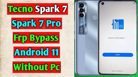 Tecno Spark 7 Pro Spark 7 KF8 KF6K KF6i Frp Bypass Google Account Unlock Android 11 Without