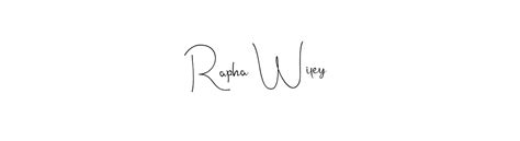 73 Rapha Wiley Name Signature Style Ideas Get Online Autograph