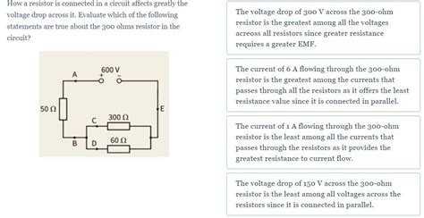 Solved How A Resistor Is Connected In A Circuit Affects Chegg Com