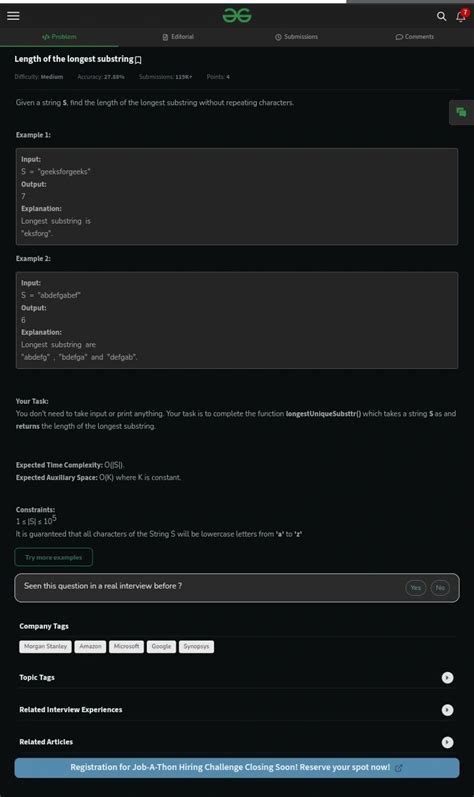 Parkhi Garg On Linkedin 🎯solved A Two Pointer And Sliding Window