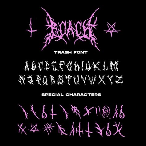 Roach Trash Type Font Free On Behance Lettering Fonts Graffiti