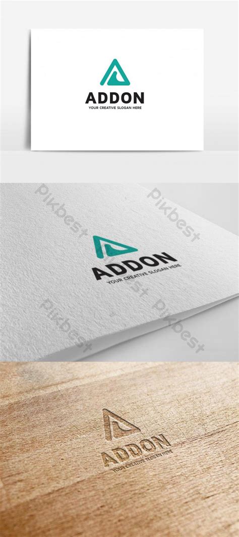 Triangle A Letter Logo Design Template AI Free Download Pikbest