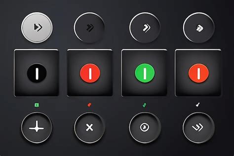 On And Off Toggle Switch Buttons Day And Night Mode Switch Button Dark