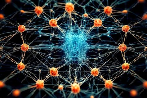 Premium Ai Image Neural Network Visualization
