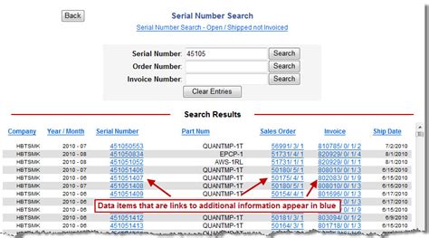 HobartCorp Help SerialNumberSearch