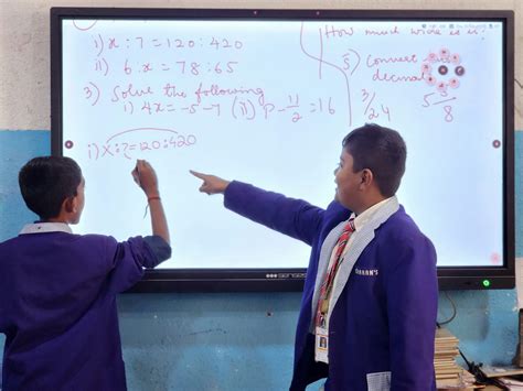 Smartboard Learning Charans Public School