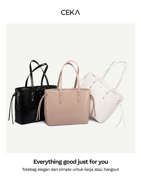 Jual Ceka Tas Wanita Tas Selempang Totebag Wanita 2 In 1 Tas Jinjing