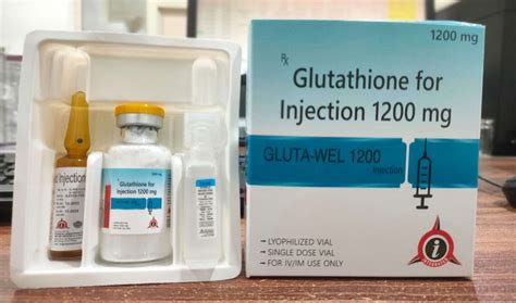 Glutathione Injection 1200mg Gluta Wel 1200