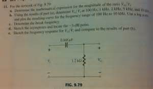 Solved For The Network Of Fig 9 79 A Determine The