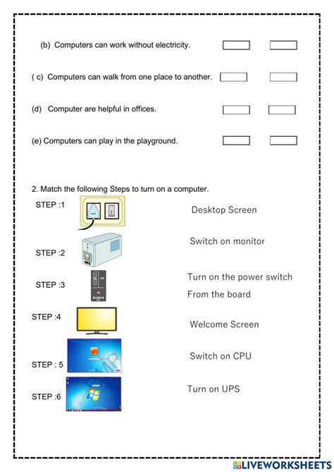 Class 1 Workshe… Free Interactive Worksheets 1556326