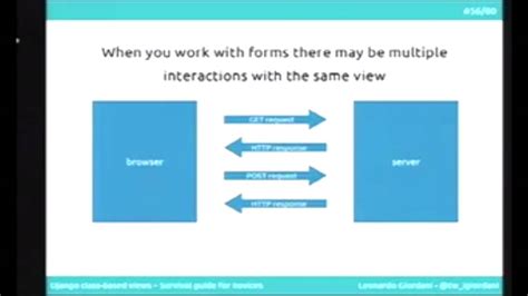 Django Class Based Views Survival Guide For Novices Lgiordani Youtube